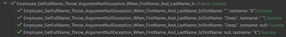 Write Unit Test Efficiently Using Xunit Theorys Memberdata Classdata