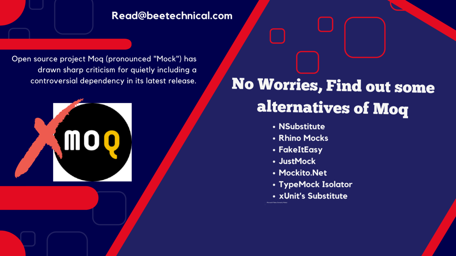 Exploring The Top 10 Alternatives To Moq A Guide For Developers